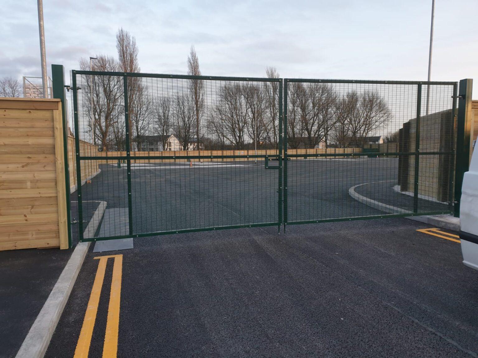 Vehicle Access Gates | Double Leaf Gates | Urban Barriers Direct